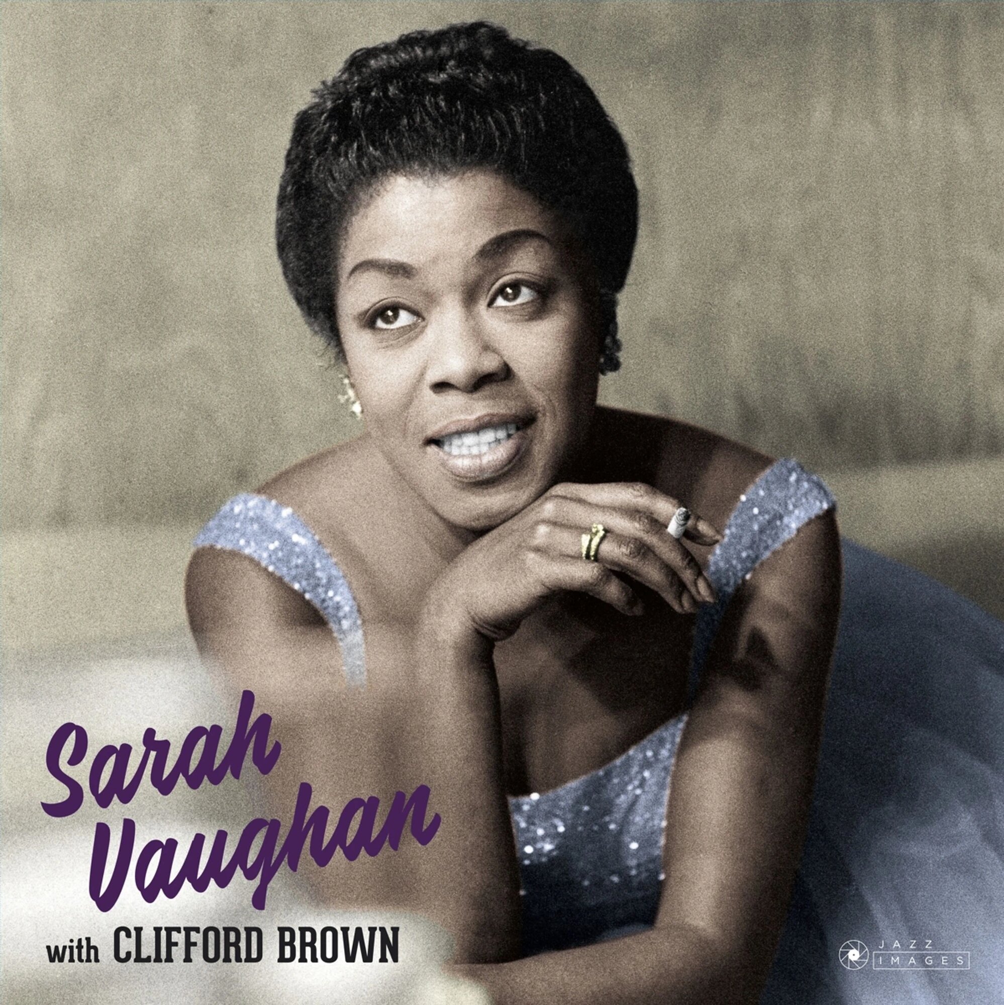 Sarah Vaughan, Clifford Brown - Sarah Vaughan & Clifford Brown (LP), 2019, Jazz Images, Black, Gatefold, Фирменная виниловая пластинка
