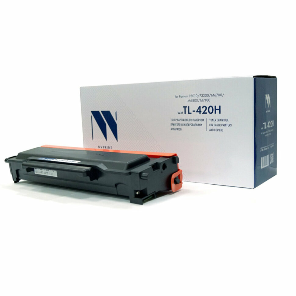 Картридж лазерный NV PRINT (NV-TL-420H) для Pantum P3010/P3300/M6700/M6800/M7100, ресурс 3000 стр, 364403