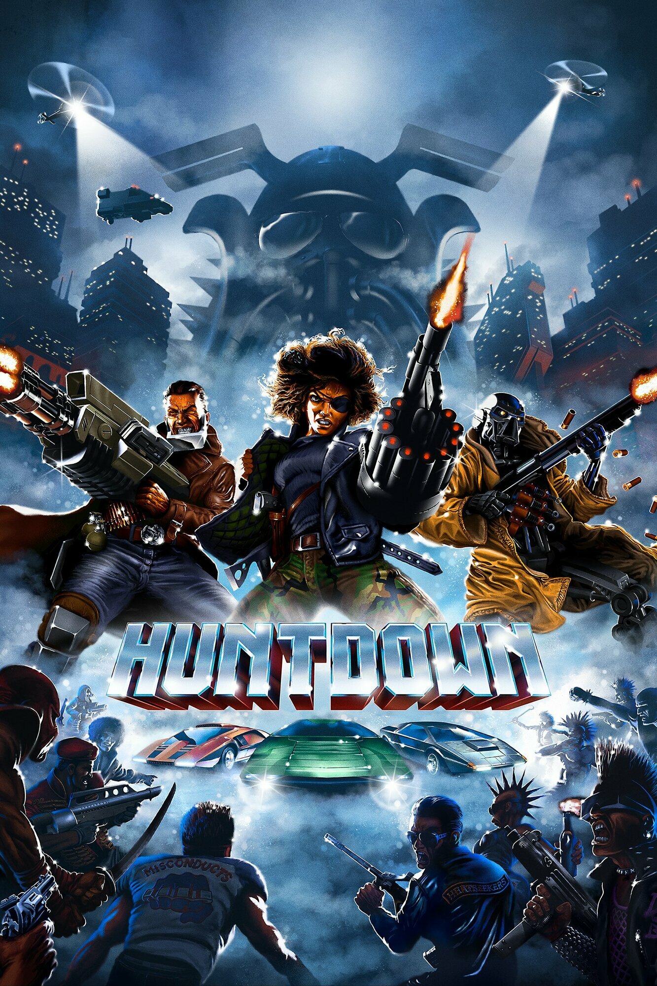 Игра Huntdown — Xbox Series X|S, Xbox One — Цифровая версия