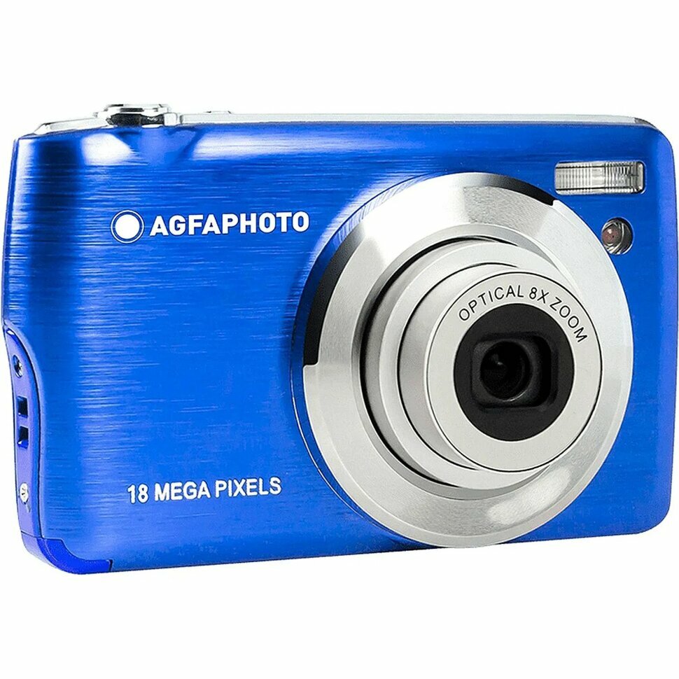 Фотоаппарат AgfaPhoto Realishot DC8200 Blue, 8-х кратный опт зум, 2184162