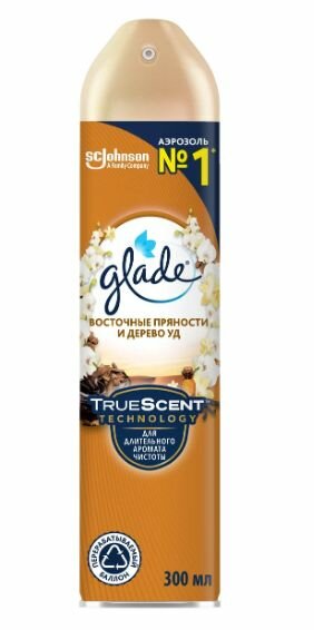 Glade Освежитель воздуха Восточный пряности и дерево, 300 мл