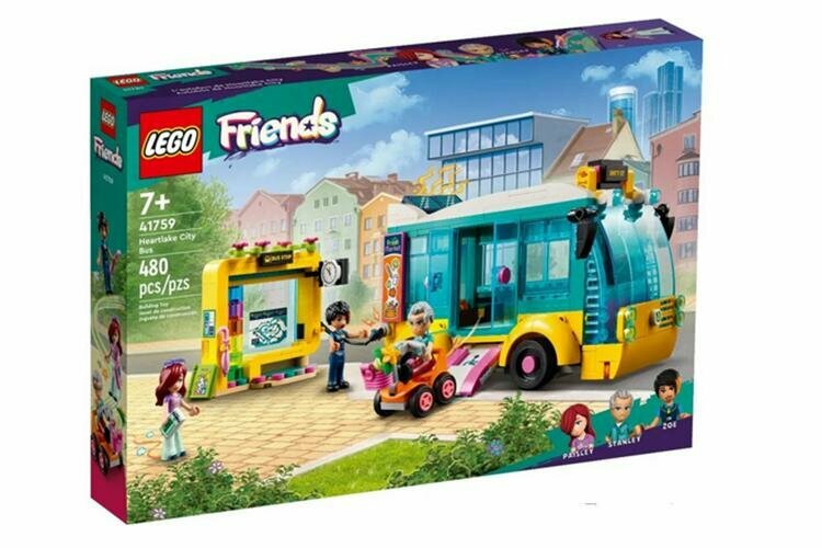 Конструктор унисекс LEGO Heart Lake City Bus, 527259536