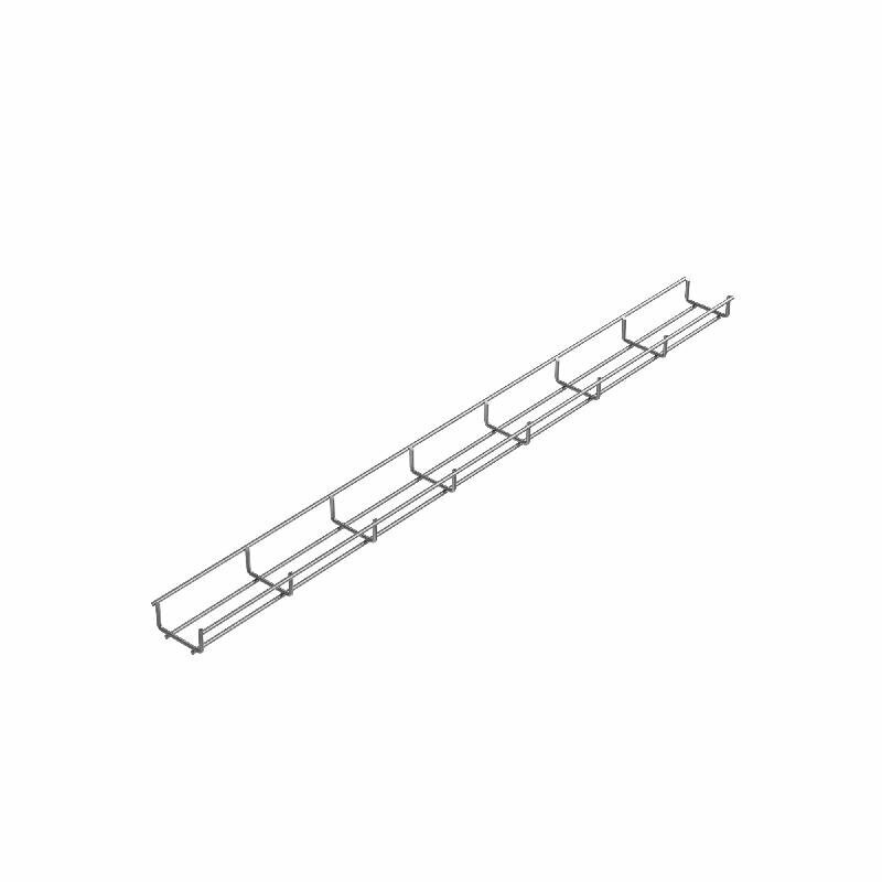 Лоток проволочный 60х30 L3000 сталь 4мм PL30-60-3000 оцинк. КМ LO26646