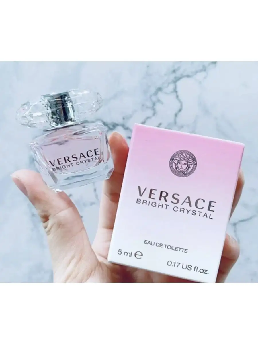 Женская туалетная вода Versace Bright Crystal 5 мл цветочные фруктовые