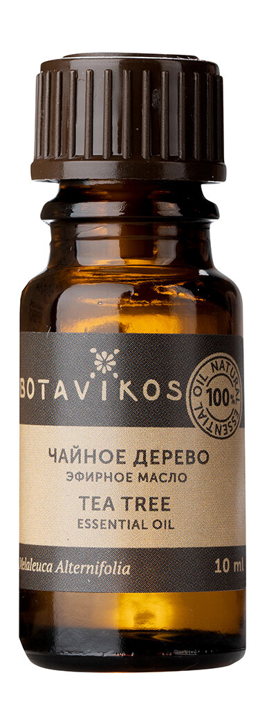 BOTAVIKOS Эфирное масло для тела 100% Чайное Дерево, 10 мл