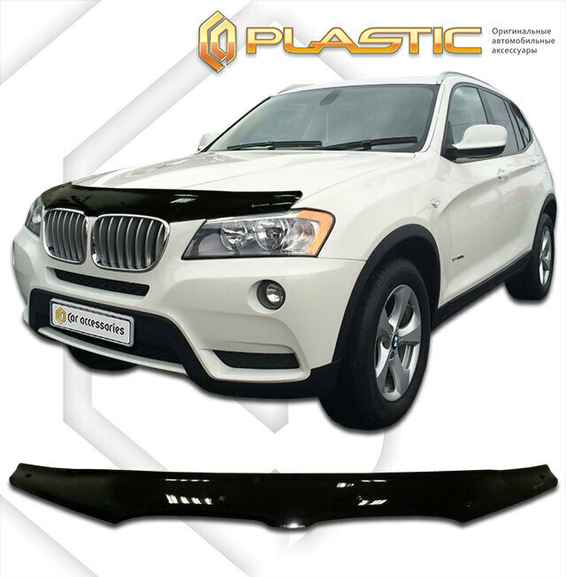 Дефлектор капота для BMW X3 2010-2016
