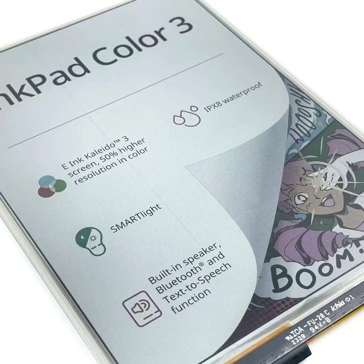 Дисплей E-Ink 7.8 дюйма для PocketBook InkPad Color3 (B-Grade)