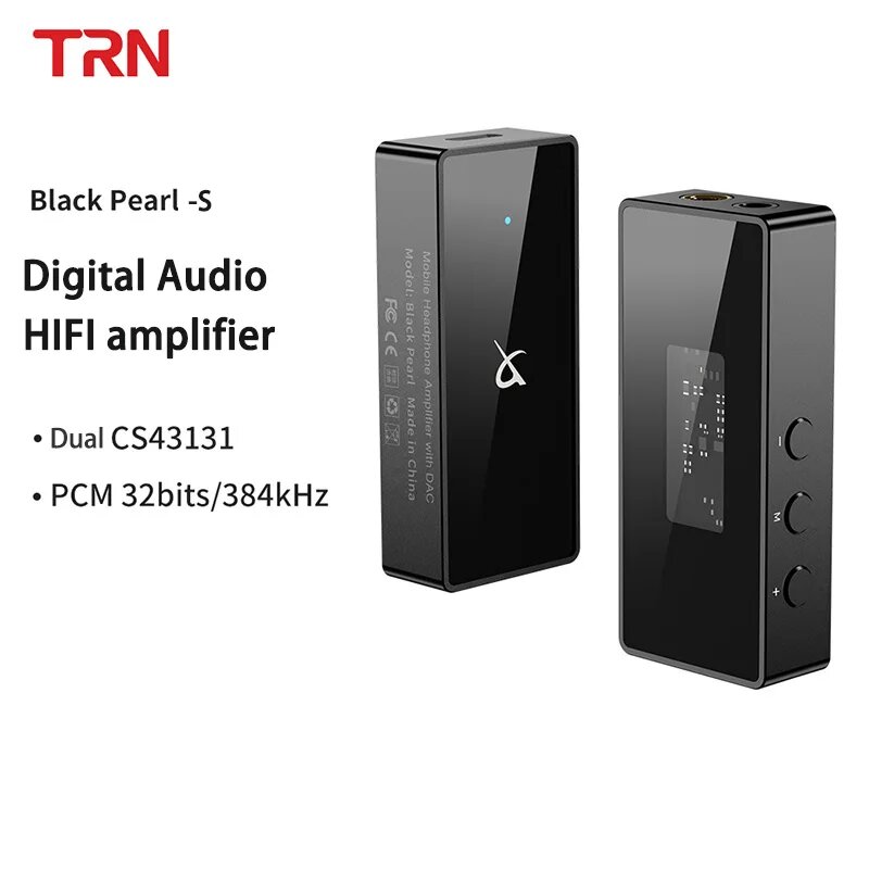 Портативный Hi-Fi усилитель TRN Black Pearl/S Black Pearl-S