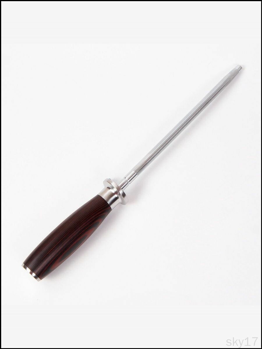 Мусат стальной Onnaaruji 32 см. Для заточки. Для правки. 1000 grit