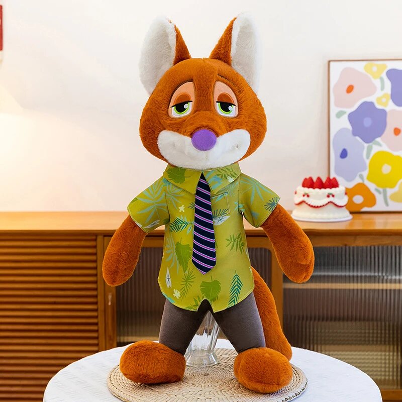 Плюшевые игрушки Аогер Зверополис Джуди Хопс и Ник Уайлд Nick Wilde, 100cm