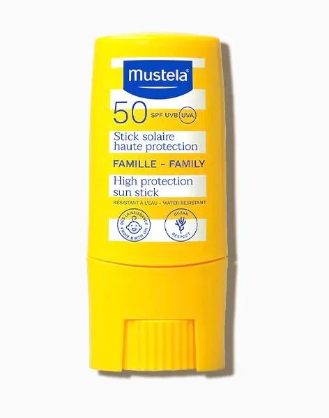 Mustela SPF50+ Стрелка Солнечная палка с высоким коэффициентом защиты 9 мл