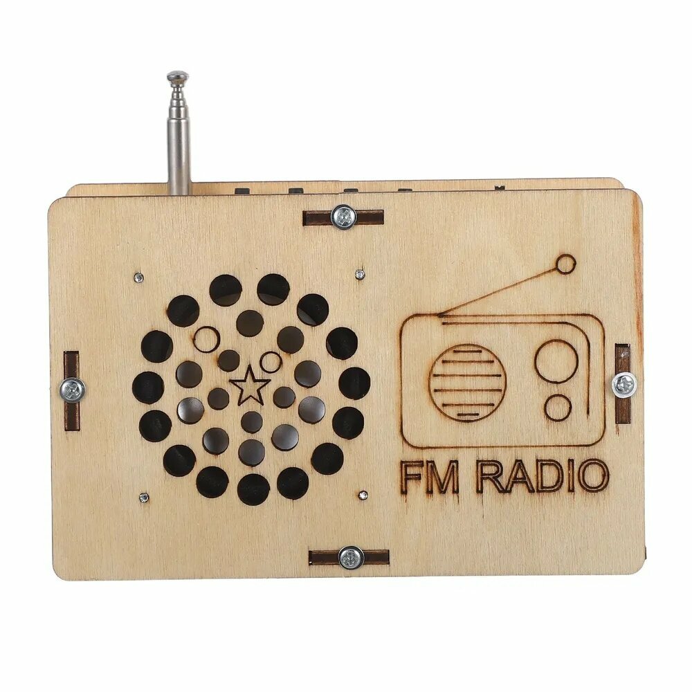 1 набор для научных экспериментов STEM для детей: собери своё FM-радио