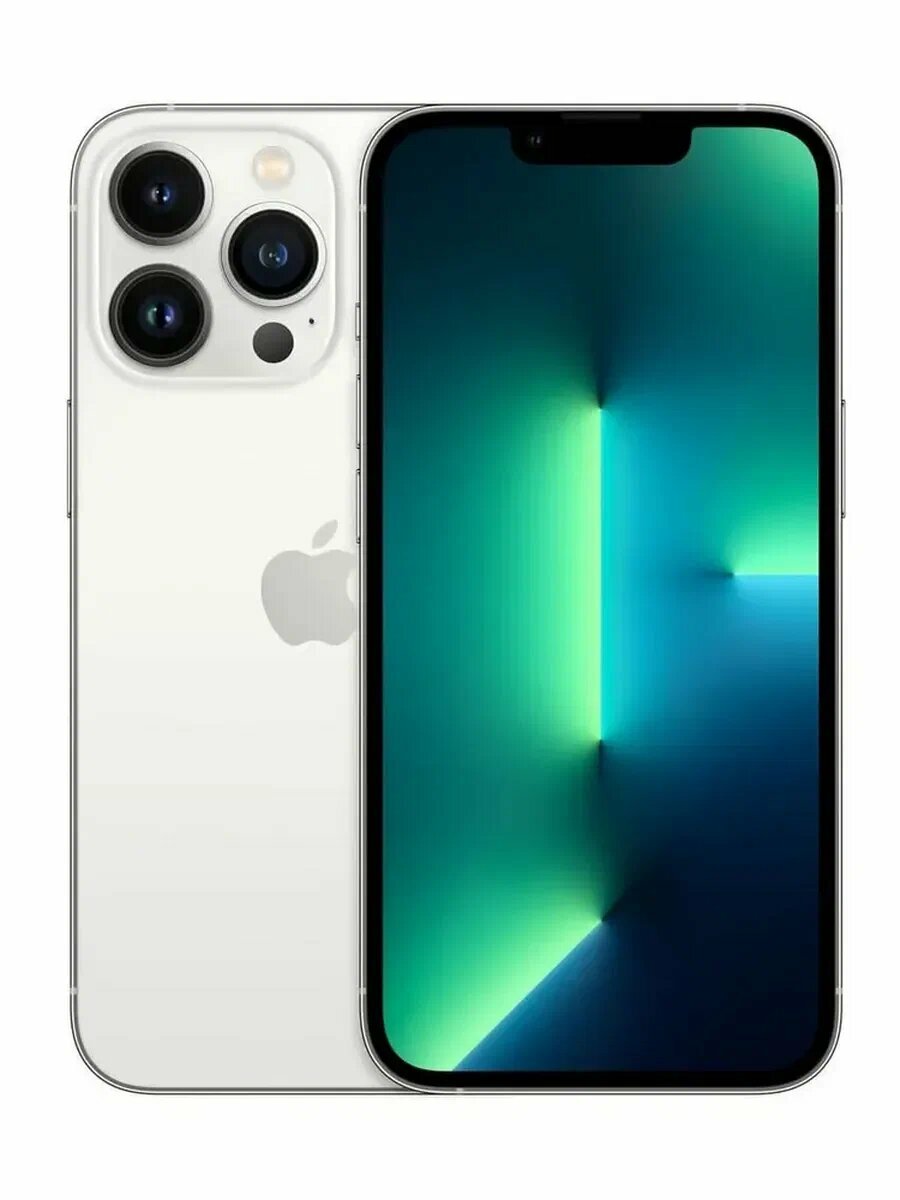 Смартфон Apple iPhone 13 Pro, 6 GB RAM, 256 GB, экран 6.1", White/белый