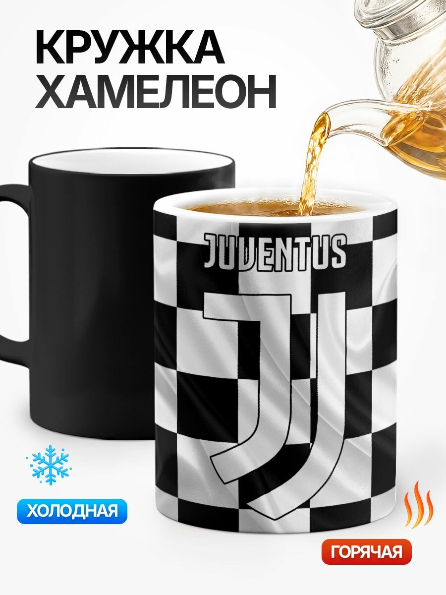 Кружка хамелеон Juventus FC Ювентус