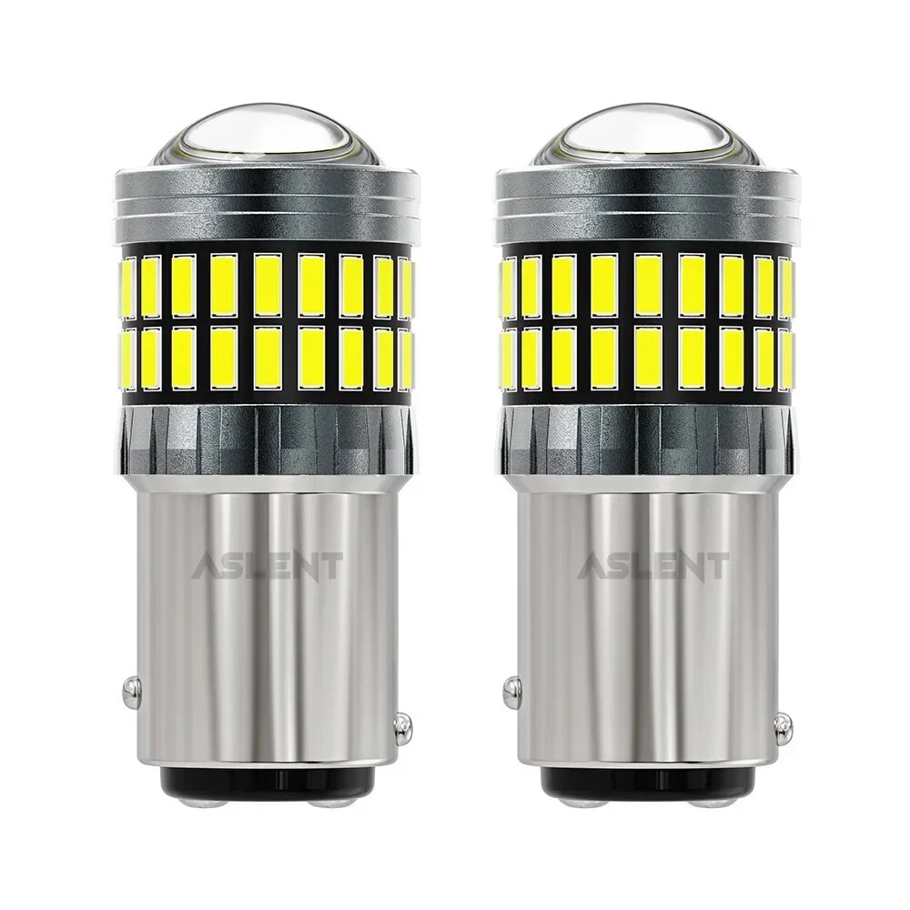 2 шт. LED 7443 Red, BAY15D P21-5W