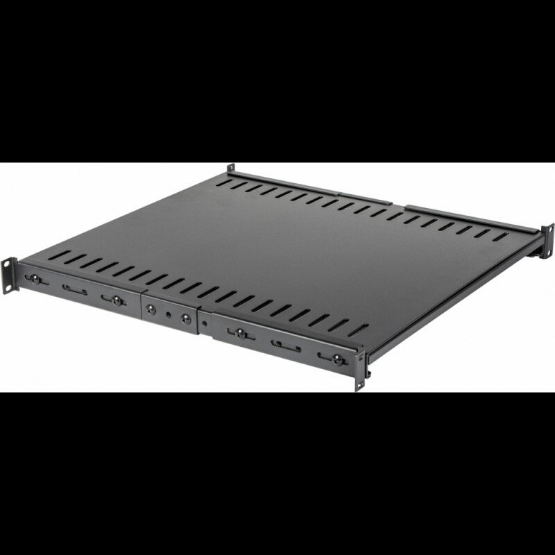 Lanmaster Полка с креплением на 4 точки с регулируемой глубиной, нагрузка - 45 кг TWT-RACK2-S4-ADJ/45
