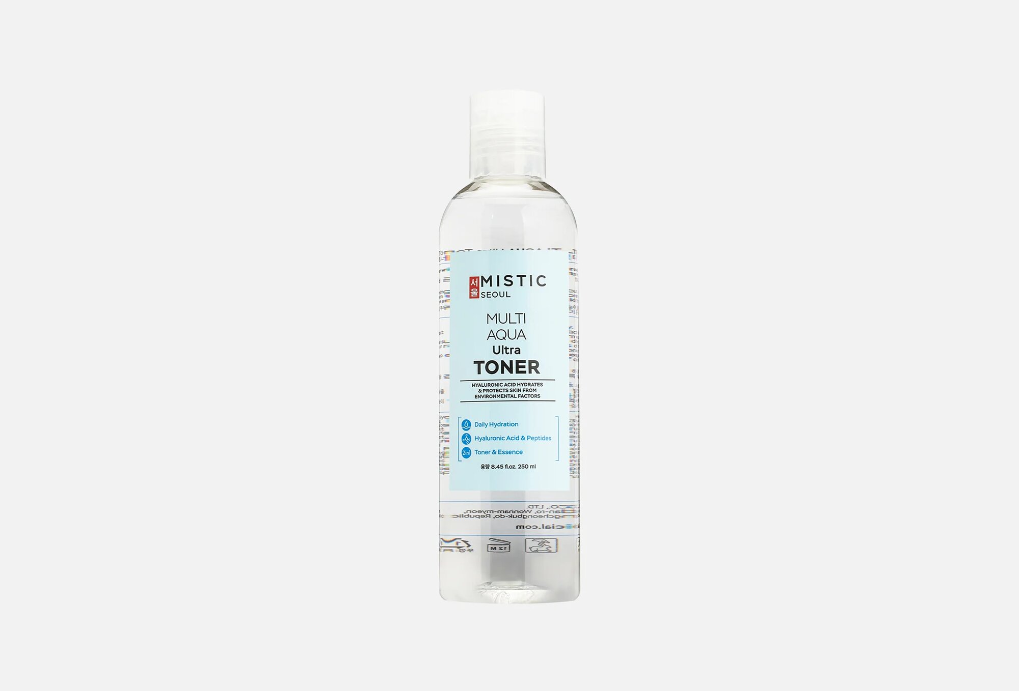 Тонер Mistic Multi Aqua Ultra, с гиалуроновой кислотой, для всех типов кожи, 250 мл