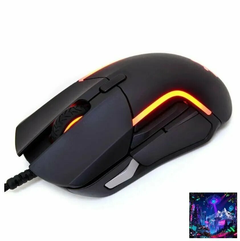 SteelSeries Игровая мышь, черный — фото 1
