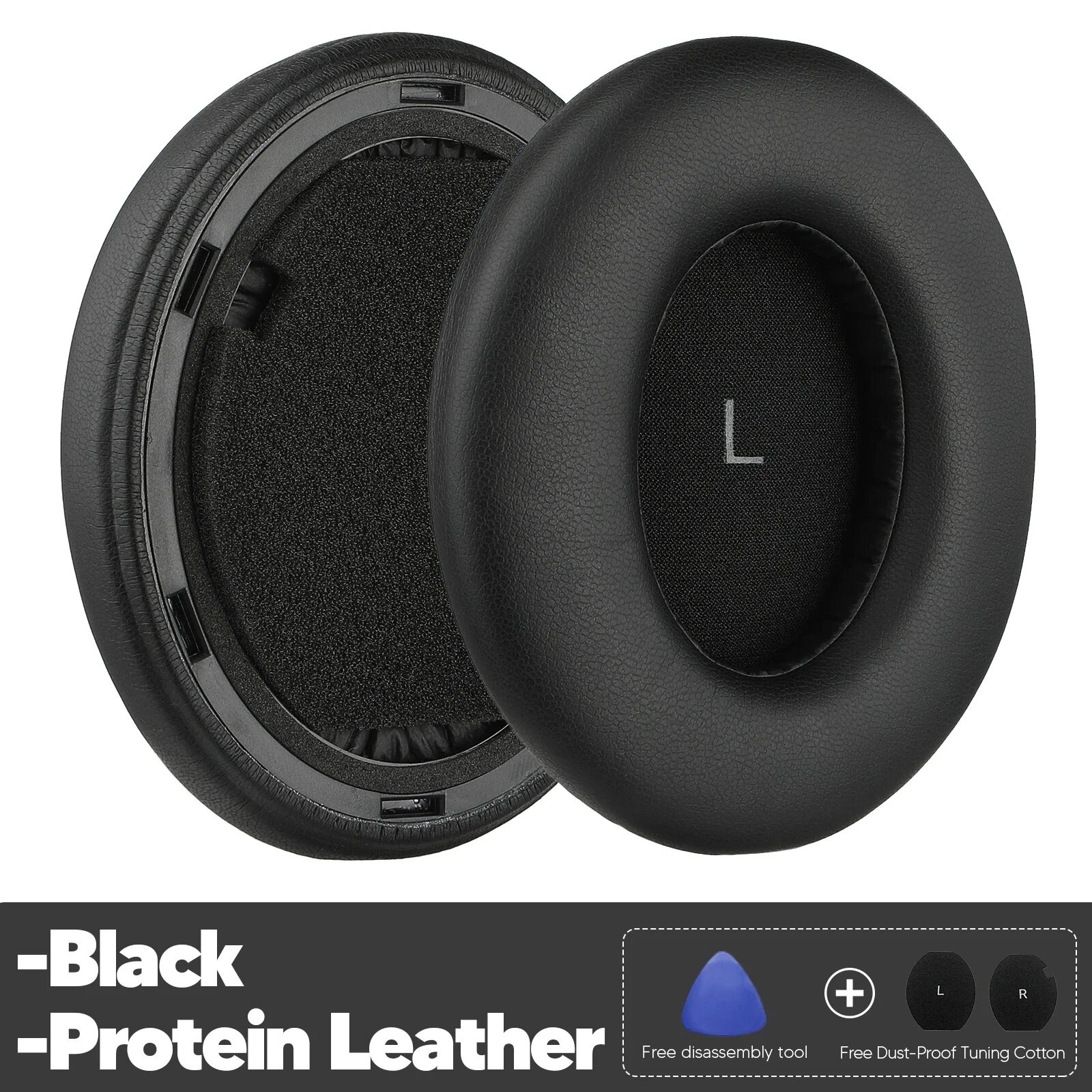 Амбушюры для Sennheiser Momentum 4 Lifever Black