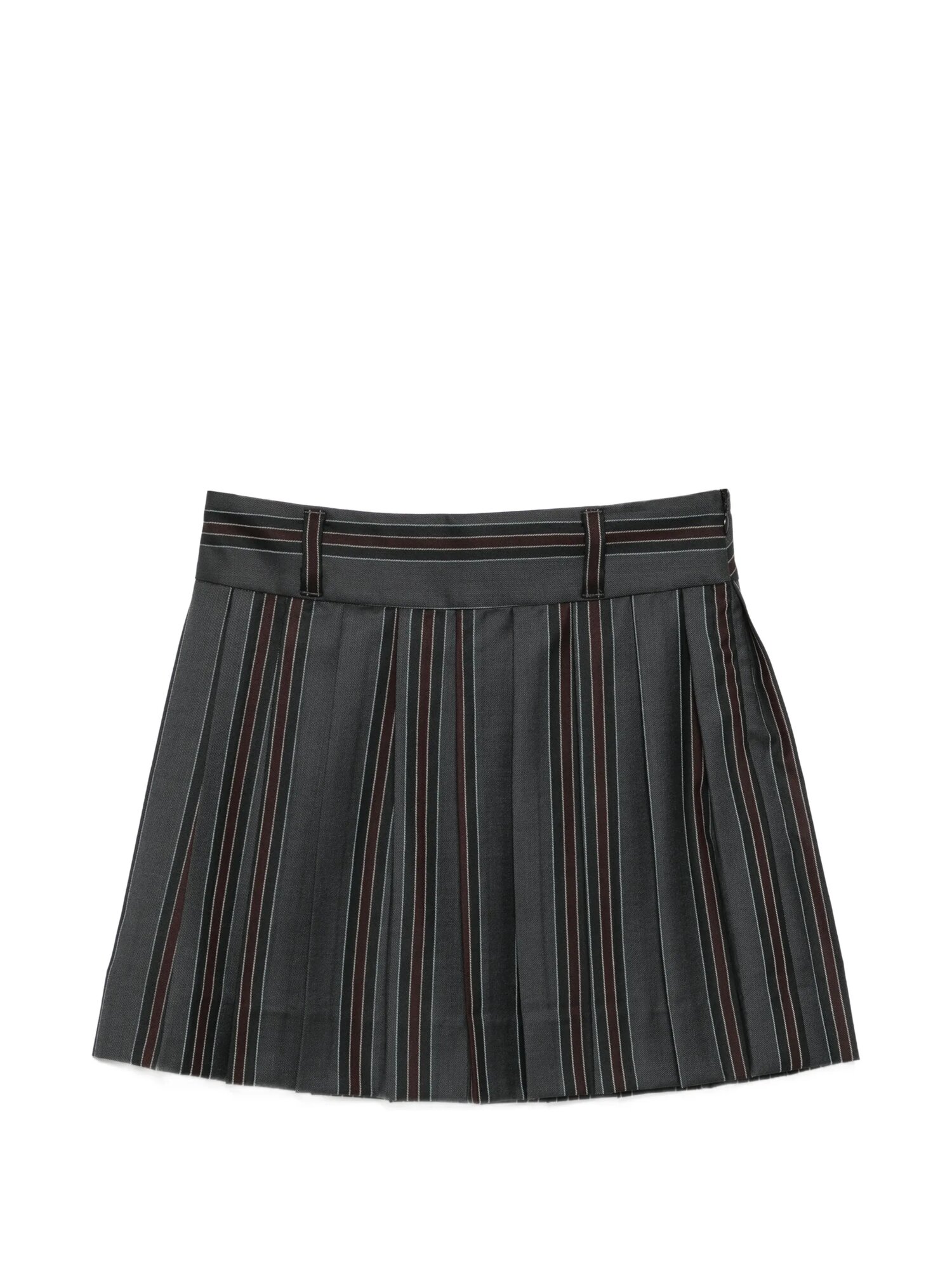 Юбка Striped mini pleated skirt