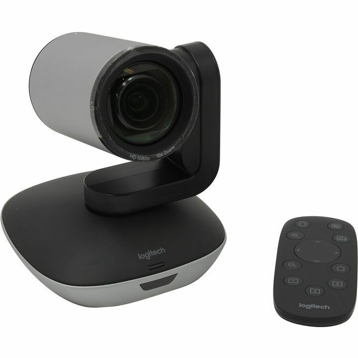 Веб-камера Logitech 960-001186 HD, 30 fps, автофокус, чёрный