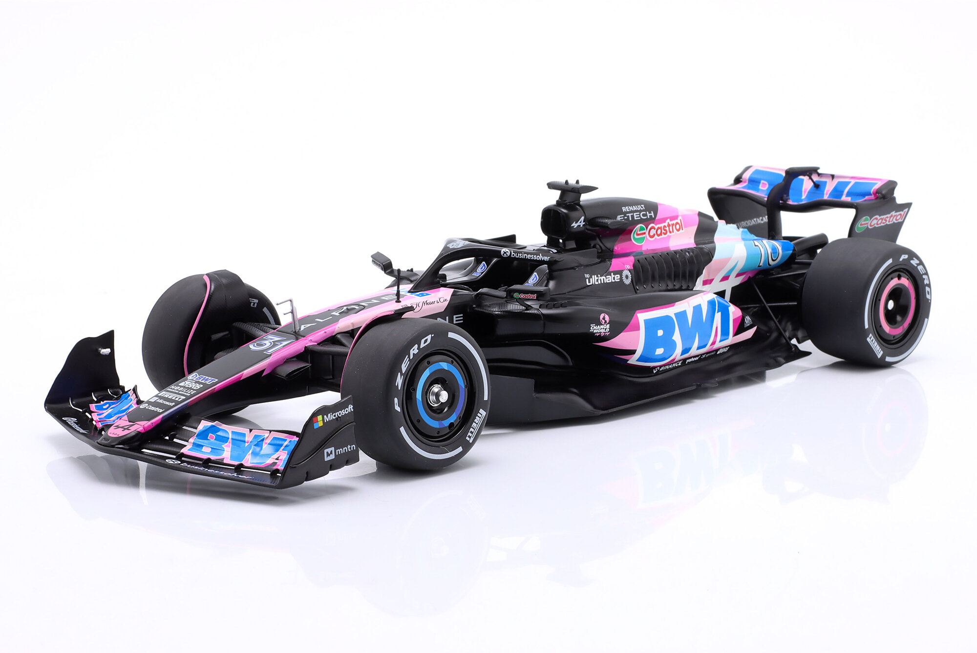 Модель коллекционная SOLIDO Alpine A524 presentation 2024 p.gasly
