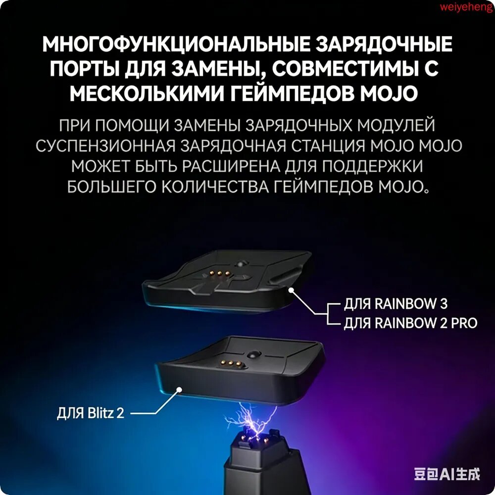 Зарядная база специально для BIGBIG WON Rainbow3 беспроводные геймпад