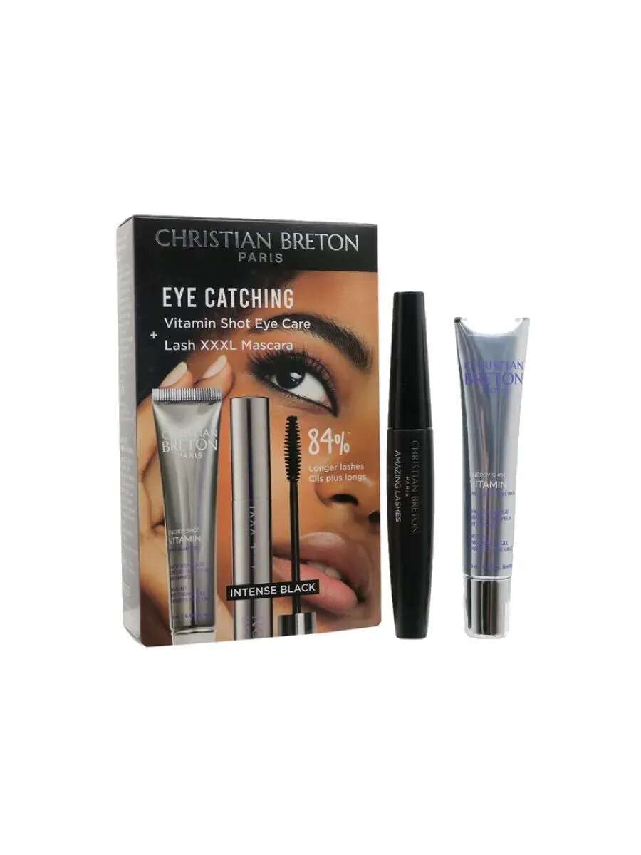 CHRISTIAN BRETON Eye Catching, Набор для ухода и мак, 2мл