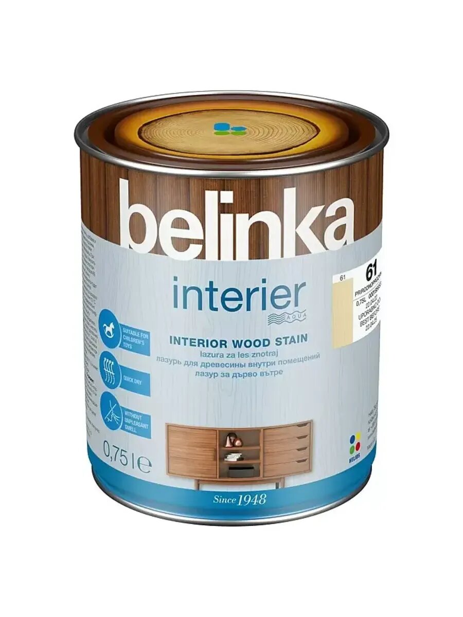 BELINKA INTERIER 0,75л. №61 Прозрачный