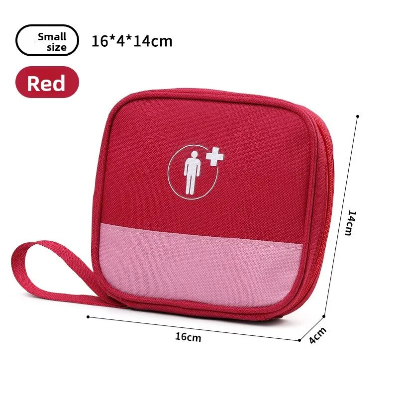 Милая Портативная Медицинская Сумка Small red