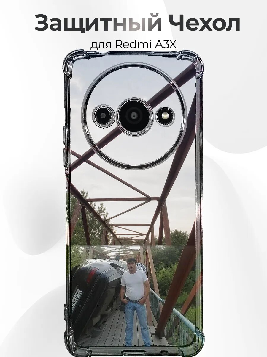 Чехол Redmi A3/A3X Mercedes ML W163 на боку