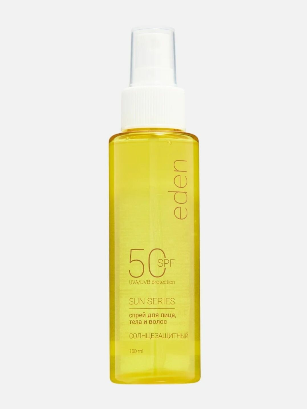 Солнцезащитный спрей для лица и тела spf 50 EDEN sun series