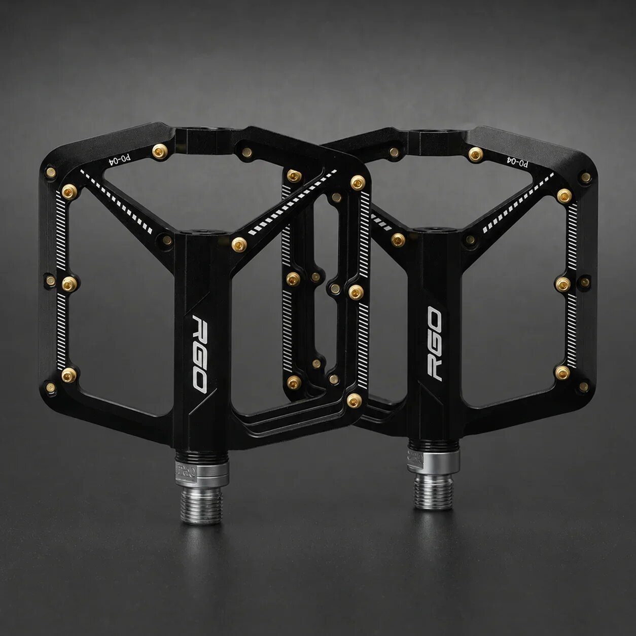 Педали GOLDIX RGO PD04 из алюминия Black