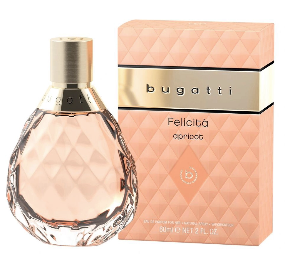 Парфюмерная вода Bugatti Felicita Apricot 60 мл - Бугатти Феличита Априкот для женщин