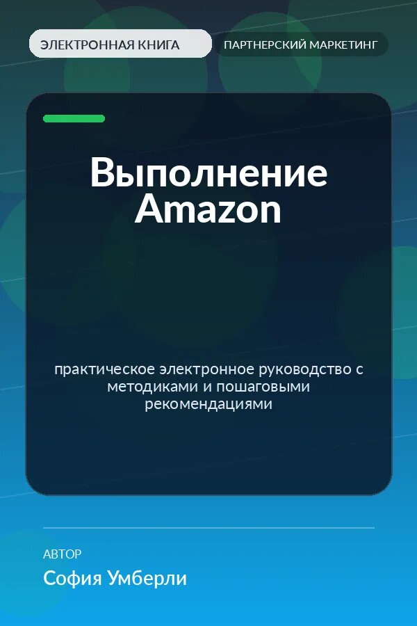 Книга Выполнение Амазон — практическое электронное руководство с методиками и пошаговыми рекомендациями
