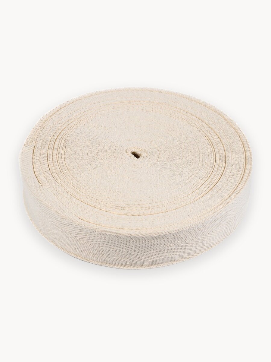 Лента киперная ЛЭ 40-62 х/б ГОСТ 4514-78 40мм суровый 100м