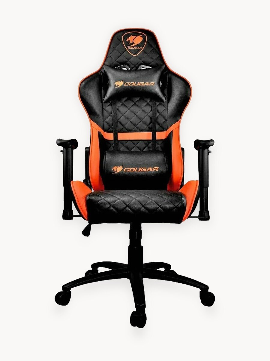 Игровое кресло Cougar Armor One Black/Orange (3MARONXB.0001)