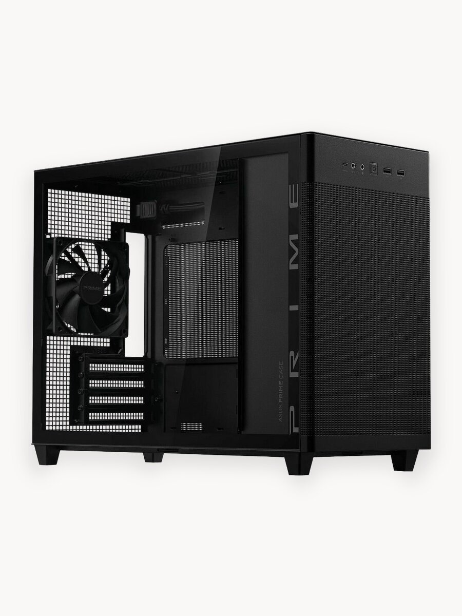 Корпус для ПК ASUS AP201 ASUS PRIME CASE TG AP201/BLK/TG// уц-2-6