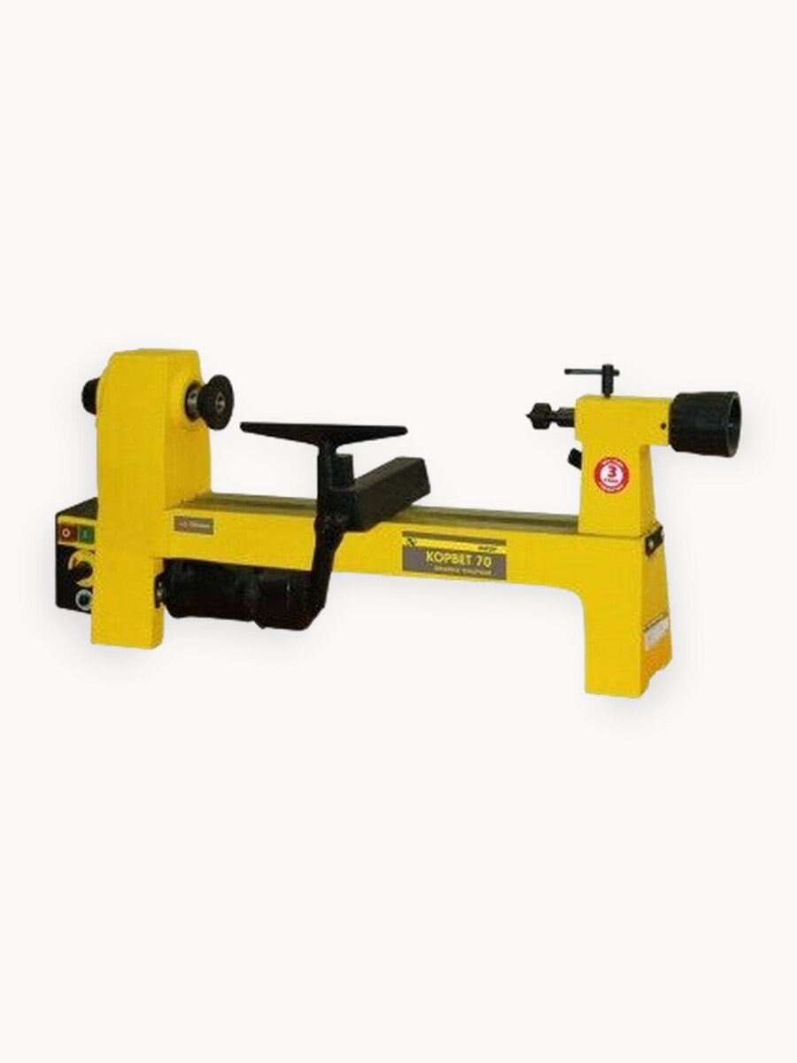 Токарный станок энкор "Корвет-70", дерево, ручная работа, 250Вт