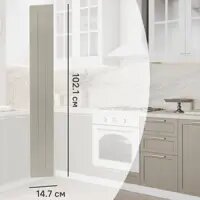 Фасад кухонного шкафа Ньюпорт 14.7x102.1 см KONSENSA МДФ цвет бежевый