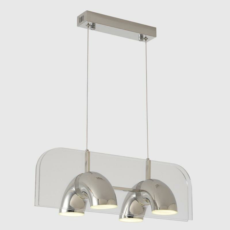 Подвесной светильник Crystal Lux ELEMENT SP24W LED CHROME