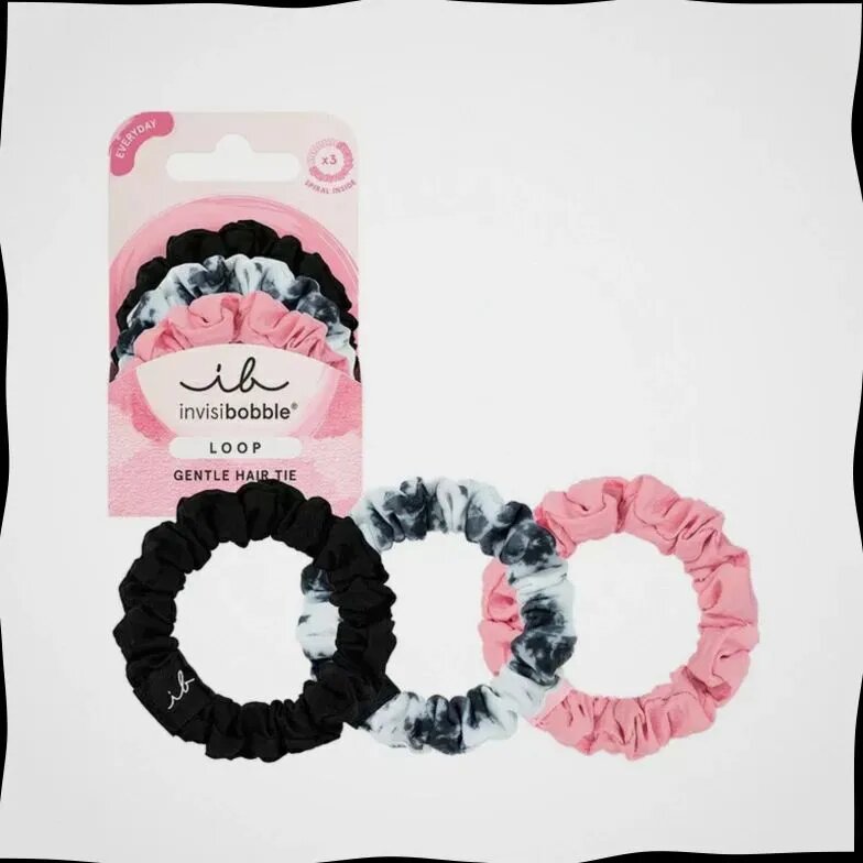 INVISIBOBBLE LOOP Be Gentle Hair Tie, Резинка-браслет для волос LOOP Be Gentle