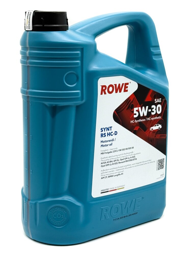 Rowe HIGHTEC SYNT RS HC-D 5W-30 (5л) 20060005099