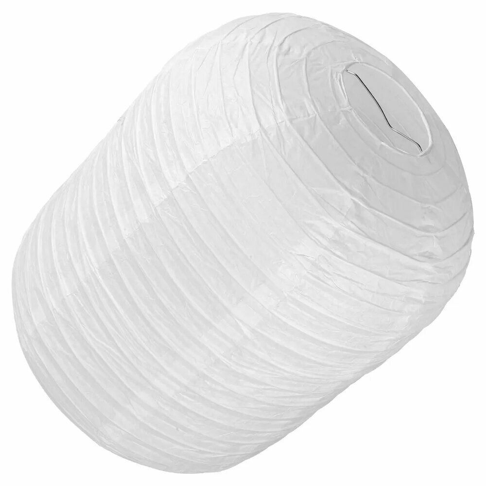 Бумажный абажур с металлическим каркасом для подвесного светильника, белый, для украшения помещений