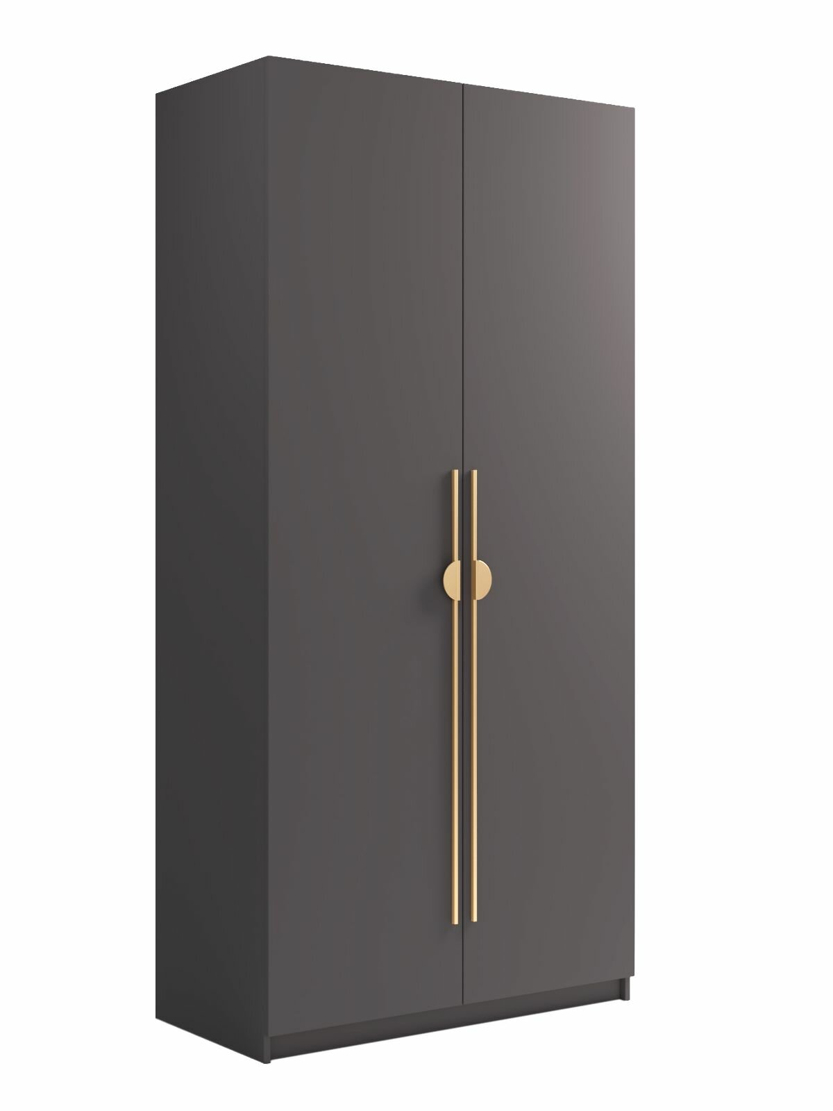 Шкаф для одежды распашной Лорена Голд 250 см х 70 см х 40 см