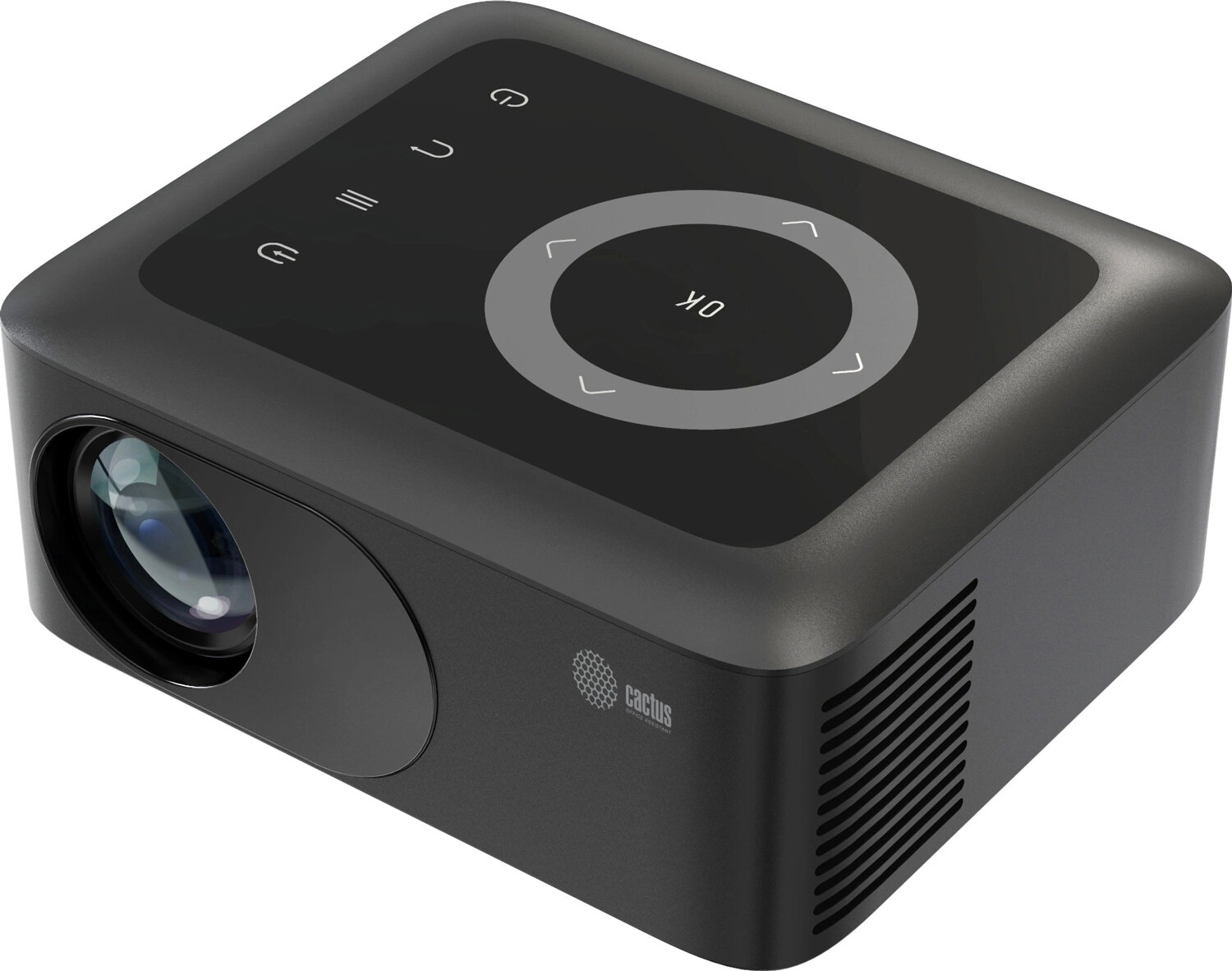 Проектор Cactus CS-PRE.08B. WXGA, LCD, 1500 Lm, LS, 150 Lm (ANSI), 1000:1, 30000 час, 1xUSB Type A, 1xHDMI