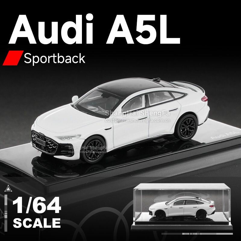 Миниатюрная модель автомобиля из литого металла Ауди Q6 A5 L модель автомобиля Игрушки 1:64 Audi Q6 A5 L