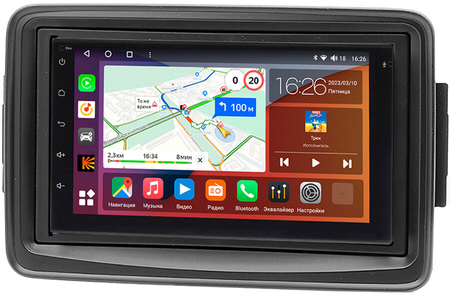 Штатная магнитола Honda Vezel 2013-2021 (матовая) Canbox H-Line 4617-RP-11-565-269 Android 10 (4G-SIM, 4/64, DSP, QLed)