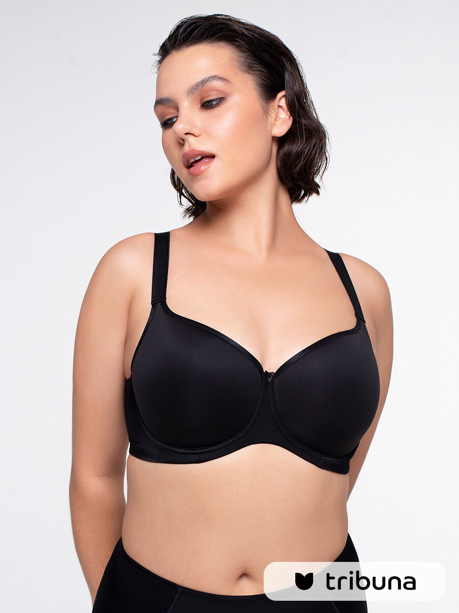 Бюстгальтер формованная чашка спейсер тонкий поролон