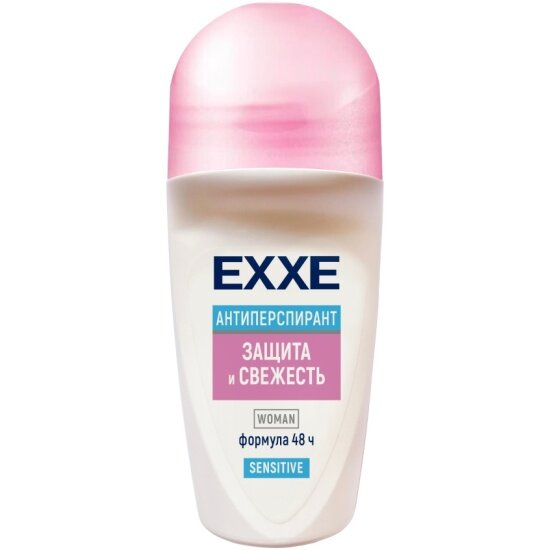 Дезодорант-антиперспирант Exxe Sensitive Защита и свежесть, 50 мл